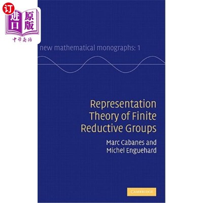 海外直订Representation Theory of Finite Reductive Groups 有限约化群的表示理论
