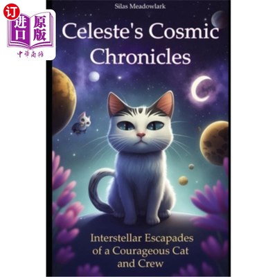 海外直订Celeste's Cosmic Chronicles: Interstellar Escapades of a Courageous Cat and Crew 塞莱斯特的宇宙编年史:勇敢