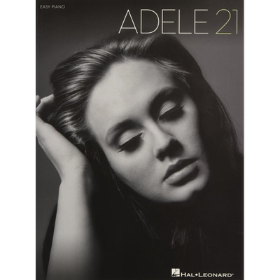 现货 ADELE – 21 Easy Piano 进口艺术 阿黛尔专辑《21》简单钢琴谱【中商原版】