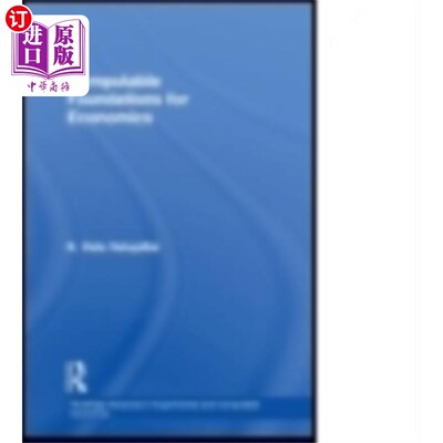 海外直订Computable Foundations for Economics 经济学计算基础