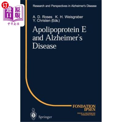 海外直订医药图书Apolipoprotein E and Alzheimer's Disease 载脂蛋白E与阿尔茨海默病