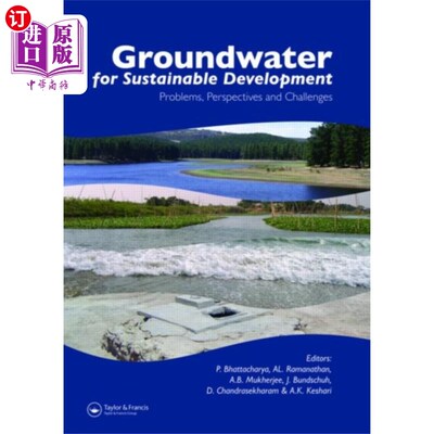 海外直订Groundwater for Sustainable Development 地下水可持续发展