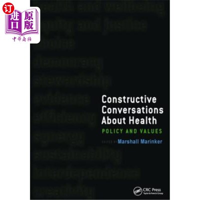 海外直订医药图书Constructive Conversations about Health: Pt. 2, Perspectives on Policy and Pract 关于健康的建设性对