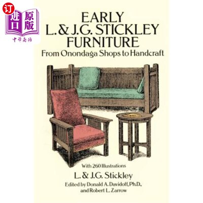 海外直订Early L. & J. G. Stickley Furniture 早期L.和J.G.Stickley家具