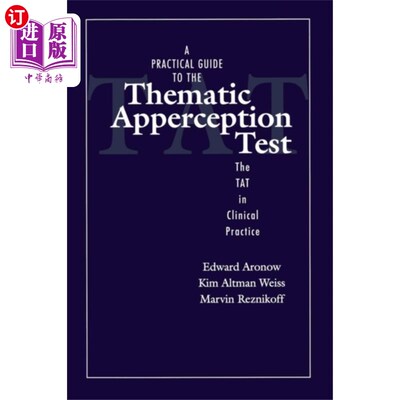 海外直订Practical Guide to the Thematic Apperception Test 主题统觉测验实用指南