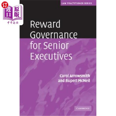 海外直订Reward Governance for Senior Executives 高管的薪酬治理