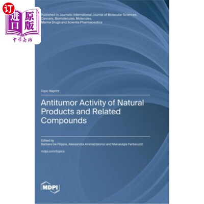 海外直订医药图书Antitumor Activity of Natural Products and Related Compounds 天然产物及相关化合物的抗肿瘤活性