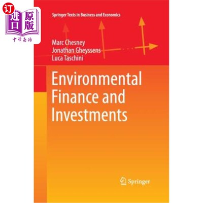海外直订Environmental Finance and Investments 环境金融和投资