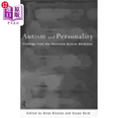 海外直订医药图书Autism and Personality: Findings from the Tavistock Autism Workshop 自闭症与人格:来自塔维斯托克自闭