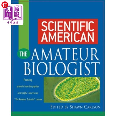 海外直订Scientific American the Amateur Biologist