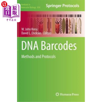 海外直订DNA Barcodes: Methods and Protocols DNA条形码:方法和协议