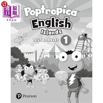海外直订Poptropica English Islands Level 1 Test Book Poptropica英语群岛一级测试书