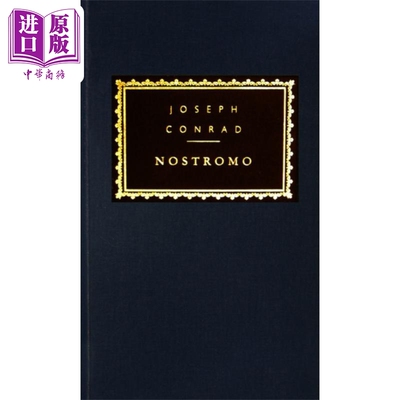 预售 诺斯特罗莫 Everymans Library Classics Nostromo 英文原版 Joseph Conrad 拉丁美洲 动荡政治【中商原版】