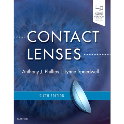 现货 隐形眼镜 第6版 Contact Lenses 英文原版 Anthony J Phillips Lynne Speedwell 验光师 配镜师 眼科医生【中商原版】