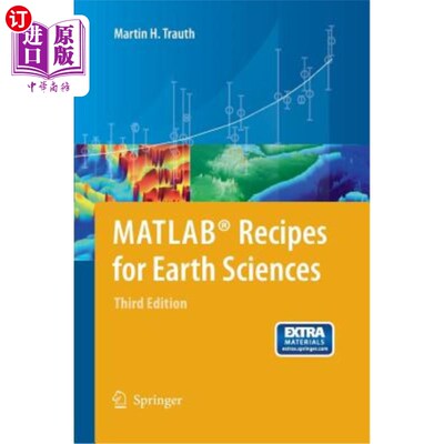 海外直订Matlab(r) Recipes for Earth Sciences Matlab(r)地球科学食谱