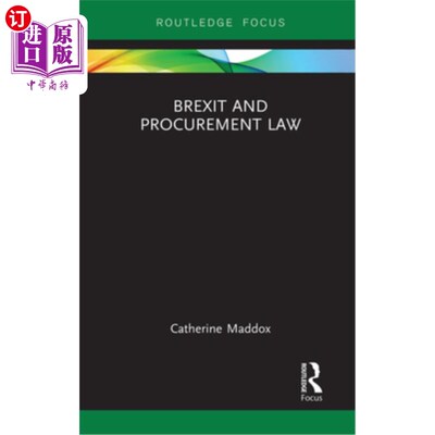 海外直订Brexit and Procurement Law 英国脱欧与采购法