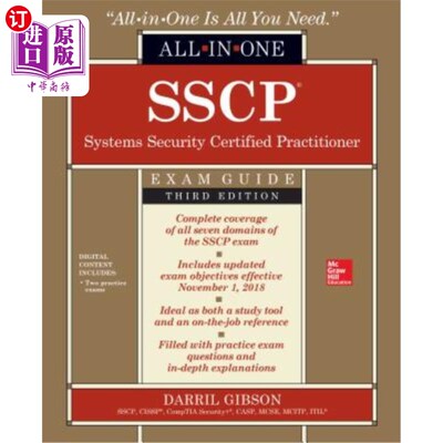 海外直订Sscp Systems Security Certified Practitioner All-In-One Exam Guide, Third Editio SSCP系统安全认证从业者一体