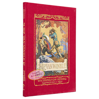 现货 瑞普 凡 温克尔 Calla Editions 精装插图版 Rip Van Winkle 英文原版 华盛顿 欧文 Washington Irving【中商原版】
