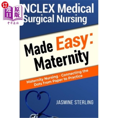 海外直订医药图书NCLEX Medical Surgical Nursing Made Easy: Maternity: Maternity Nursing-Connectin NCLEX医疗外科护理