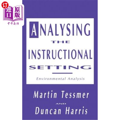 海外直订Analysing the Instructional Setting: A Guide for Course Designers 教学环境分析：课程设计指南