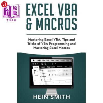 海外直订Excel VBA & Excel Macros: Mastering Excel VBA, Tips and Tricks of VBA Programmin Excel VBA&