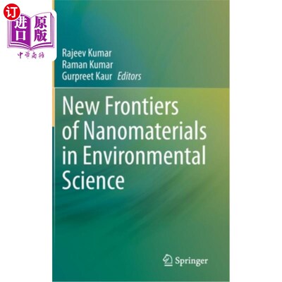 海外直订New Frontiers of Nanomaterials in Environmental Science 环境科学中的纳米材料新前沿