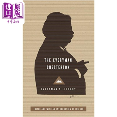 预售 普通人切斯特顿 Everymans Library Classics The Everyman Chesterton 英文原版 G K Chesterton【中商原版】