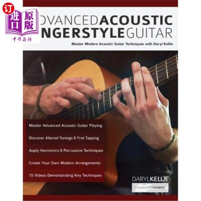 海外直订Advanced Acoustic Fingerstyle Guitar 高级原声指式吉他