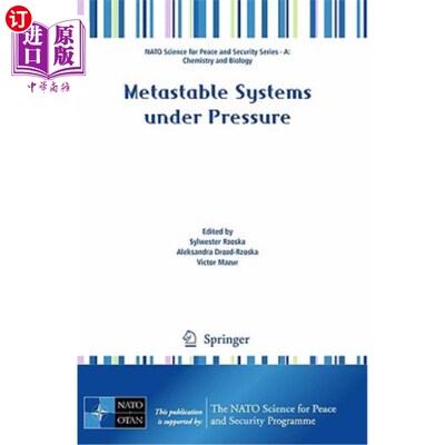 海外直订Metastable Systems Under Pressure 压力下的亚稳系统