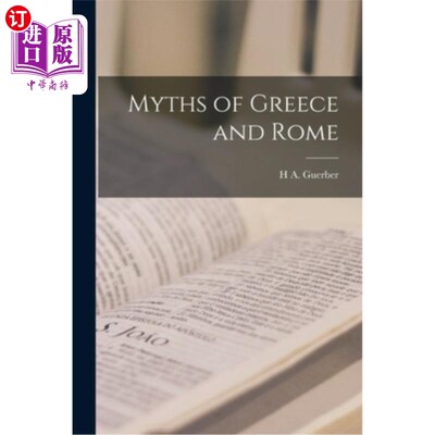 海外直订Myths of Greece and Rome 希腊和罗马神话