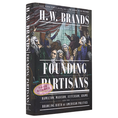 现货 建立游击队 英文原版 Founding Partisans H W Brands 政治历史与理论 入围普利策奖决赛作家新作 【中商原版】
