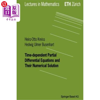 海外直订Time-Dependent Partial Differential Equations and Their Numerical Solution 时变偏微分方程及其数值解