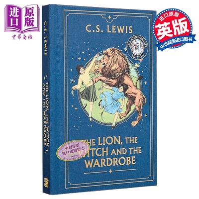 预售 纳里亚传奇 狮子女巫和魔衣橱 75周年特别版 The Lion the Witch and the Wardrobe 英文原版 CS Lewis【中商原版】