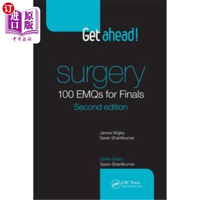 海外直订医药图书Get Ahead! Surgery: 100 Emqs for Finals 获得成功外科学：决赛100个EMQ