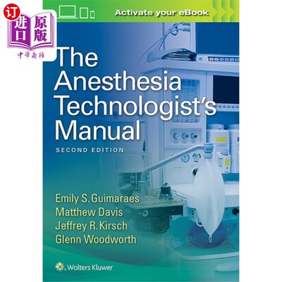 海外直订医药图书Anesthesia Technologist's Manual 麻醉技术手册