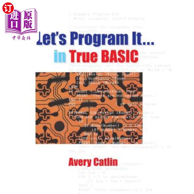 海外直订Let's Program It... in True BASIC我们来编程吧在真正的基础上_虎窝淘