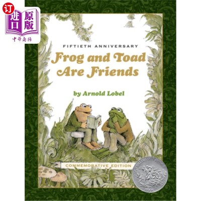 海外直订Frog and Toad Are Friends 50th Anniversary Commemorative Edition 青蛙和蟾蜍是朋友50周年纪念版