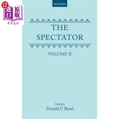 海外直订Spectator: Volume Two 第二卷