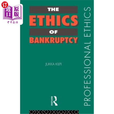 海外直订The Ethics of Bankruptcy 破产伦理