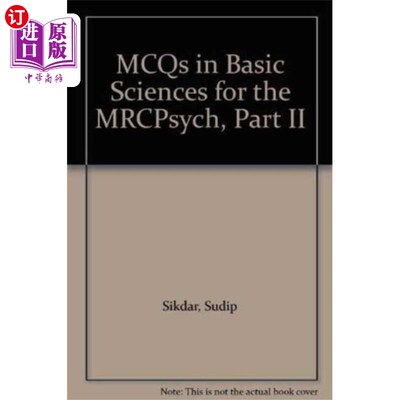 海外直订MCQs in Basic Sciences for the MRCPsych, Part Two mrc心理学基础科学第二部分mcq