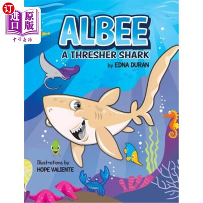 海外直订Albee, a Thresher Shark 阿尔比，脱粒鲨鱼