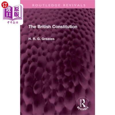 海外直订British Constitution 英国宪法