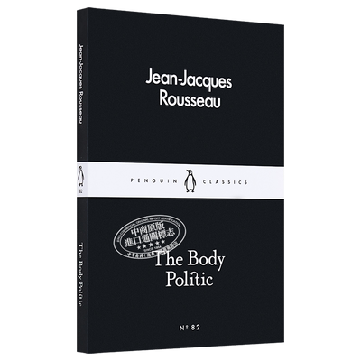 LBS 82 The Body Politic 英文原版 小黑书 82 罗素 身体政治 Jean-Jacques Rousseau 卢梭 企鹅小黑书【中商原版】