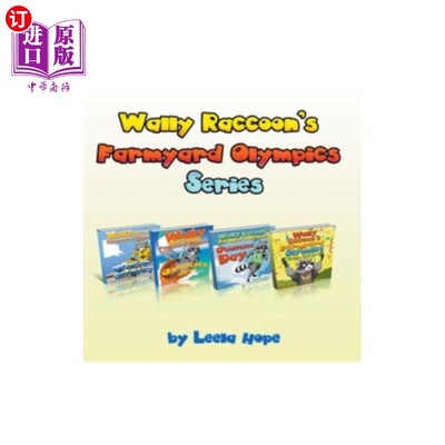 海外直订Wally Raccoon's Farmyard Olympics Series Wally Raccoon的农家奥林匹克系列