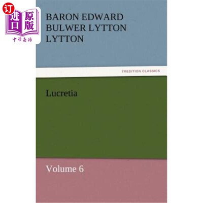 海外直订Lucretia 卢克丽霞