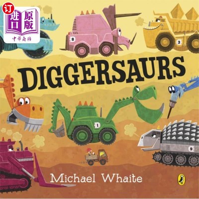 海外直订Diggersaurs 挖掘龙