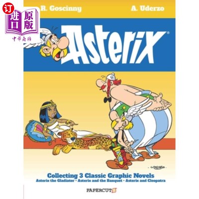 海外直订Asterix Omnibus Vol. 2: Collects Asterix the Gladiator, Asterix and the Banquet, 阿斯特里克斯综合卷2：收集