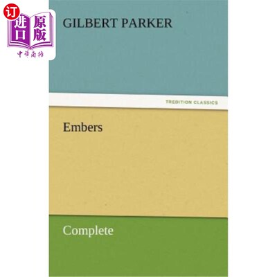 海外直订Embers, Complete 余烬,完成