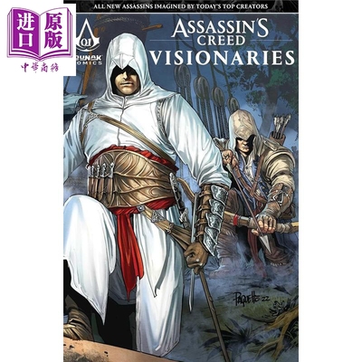 刺客信条 远见者1 漫画绘本小说 Assassins Creed Visionaries Vol 1 英文原版 Ale Santos 【中商原版】