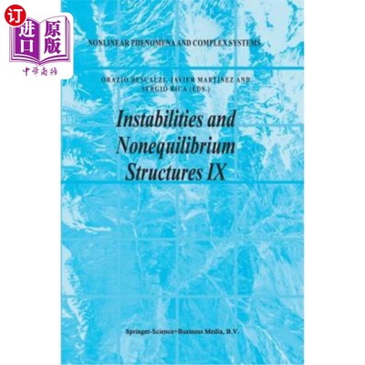 海外直订Instabilities and Nonequilibrium Structures IX 不稳定性和非平衡结构IX